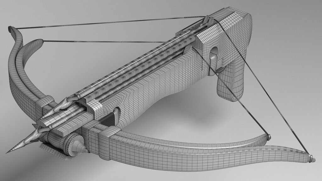 Crossbow (115770) 3D model - Download 3D model Crossbow (115770 ...