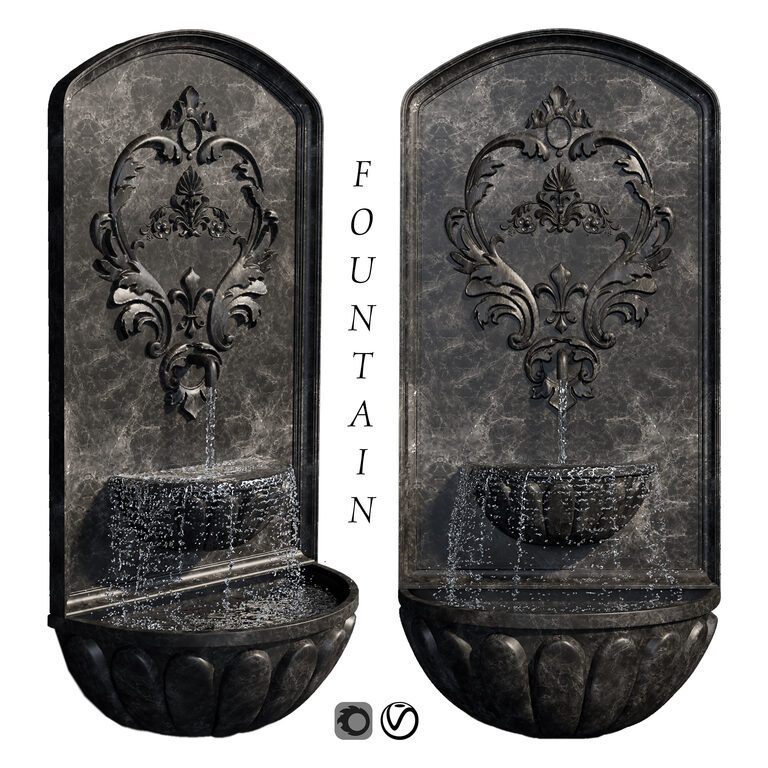 Aya Fountain (354639) 3D model - Download 3D model Aya Fountain (354639 ...