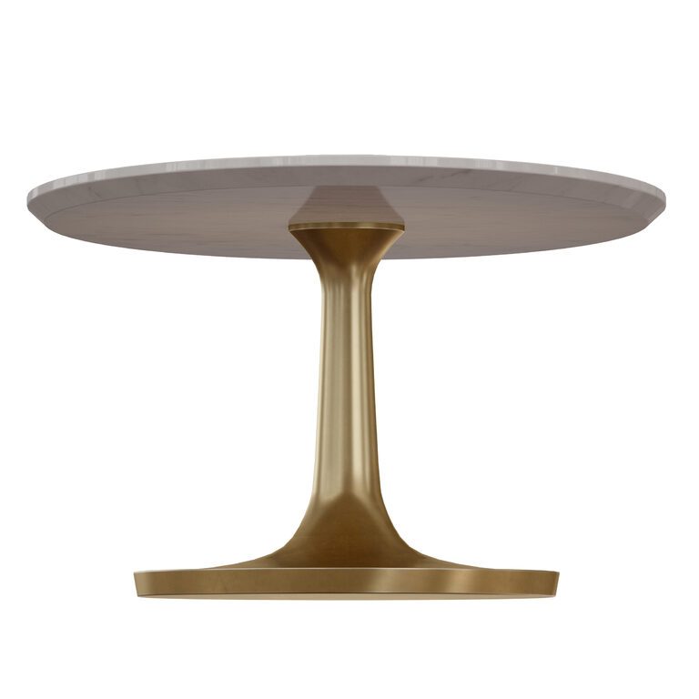 Nero White Marble Oval Coffee Table (110495) 3D model - Download 3D ...