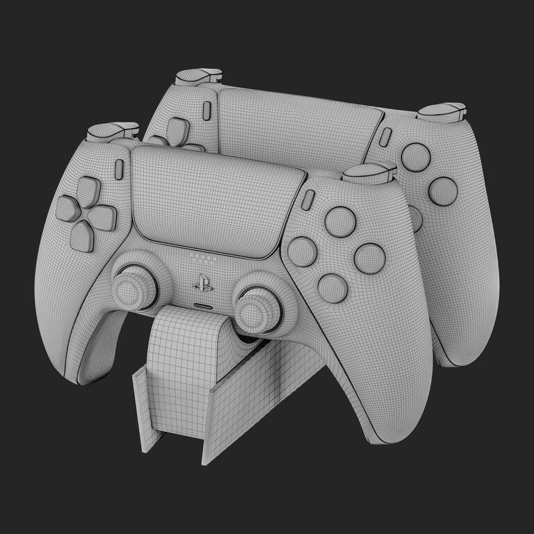PS5 Sony Play Station 5 (115792) 3D model - Download 3D model PS5 Sony ...