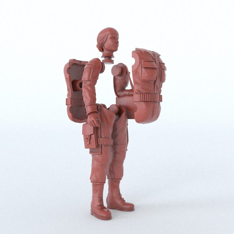 Medic toy soldier (113464) 3D model - Download 3D model Medic toy ...