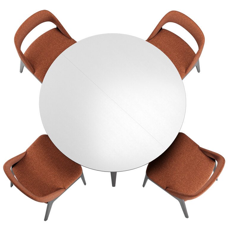 Clamp dining Table and dining Chair (111921) 3D model - Download 3D ...