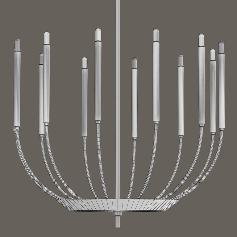 Handle studio Bespoke Chandelier (111991) 3D model - Download 3D model ...