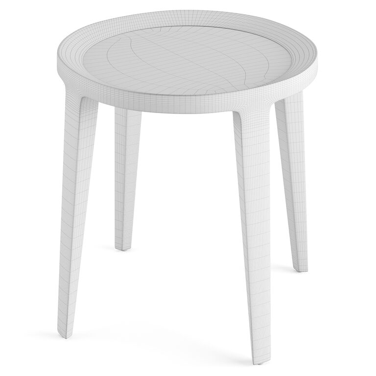 Potocco Spring Coffee table (115278) 3D model - Download 3D model ...