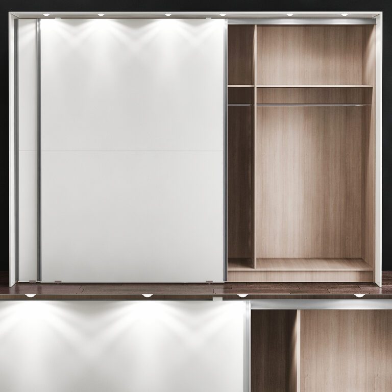 SLIDING WARDROBE №7 (113945) 3D model - Download 3D model SLIDING ...