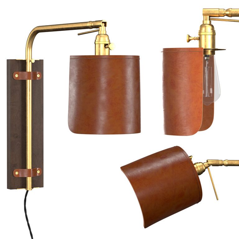 Ava Wall Sconce Plug (115843) 3D model - Download 3D model Ava Wall ...