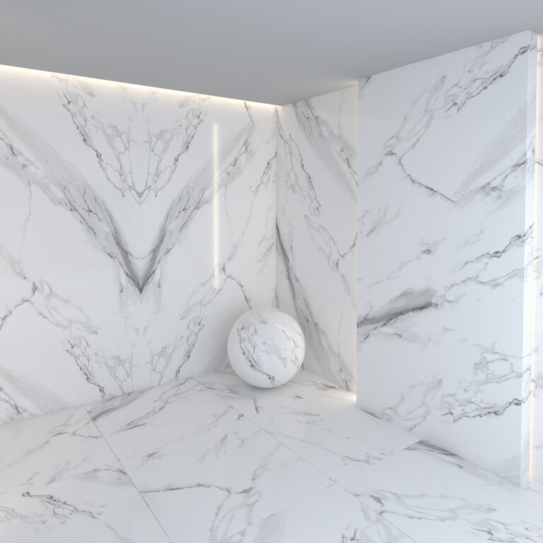 3 White Marble (112727) 3D model - Download 3D model 3 White Marble ...
