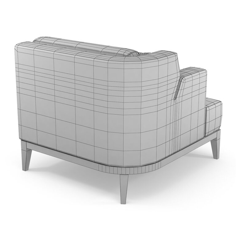 Ecart international Toi&Moi armchair (111791) 3D model - Download 3D ...