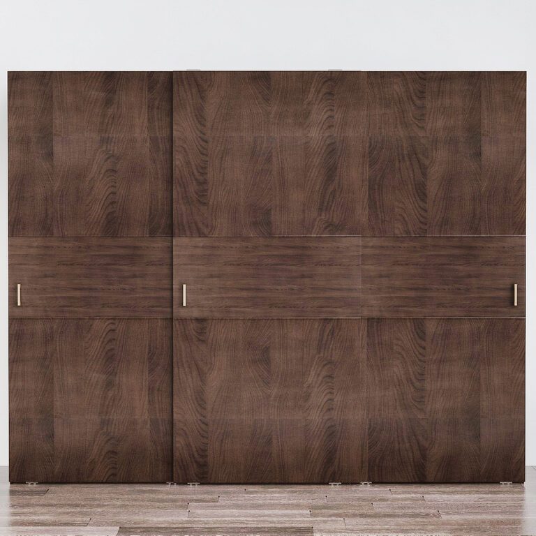 Wardrobe Sliding №3 (113937) 3D model - Download 3D model Wardrobe ...