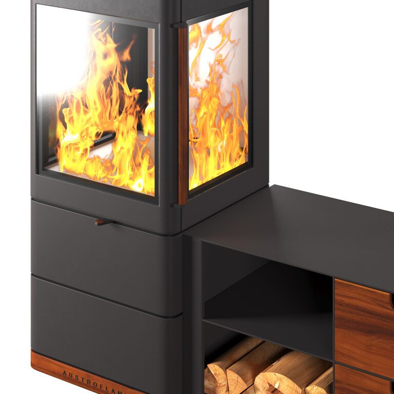 Ivy STOVES Fireplace (112086) 3D model - Download 3D model Ivy STOVES ...