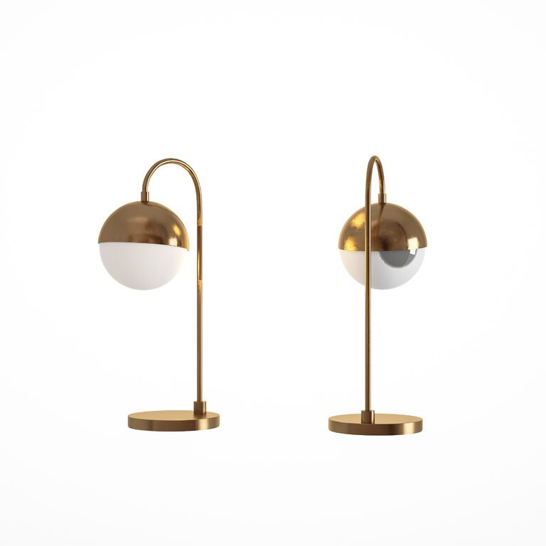 Modern desk lamp (115109) 3D model - Download 3D model Modern desk lamp ...
