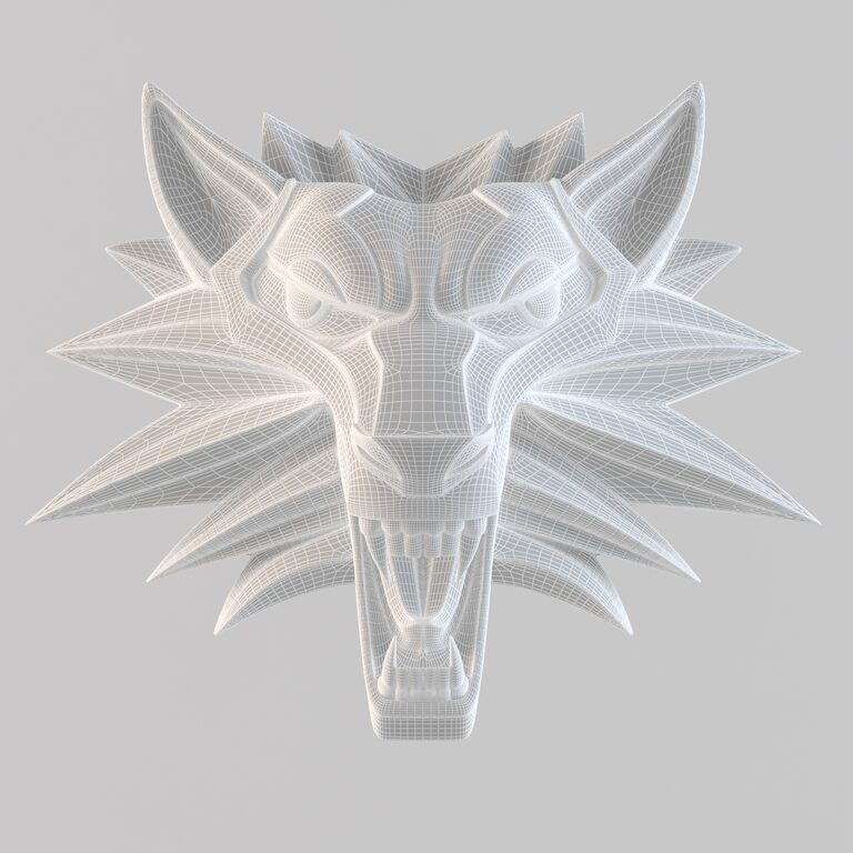 Medallion Witcher for 3D printer (114441) 3D model - Download 3D model ...
