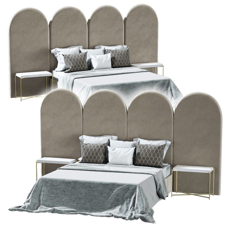 ALBA BED (111405) 3D model - Download 3D model ALBA BED (111405 ...