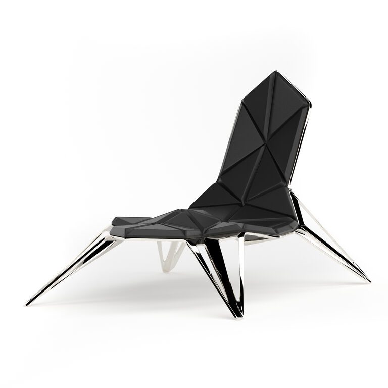 Futuristic Ruby Lounge Chair (115835) 3D model - Download 3D model ...