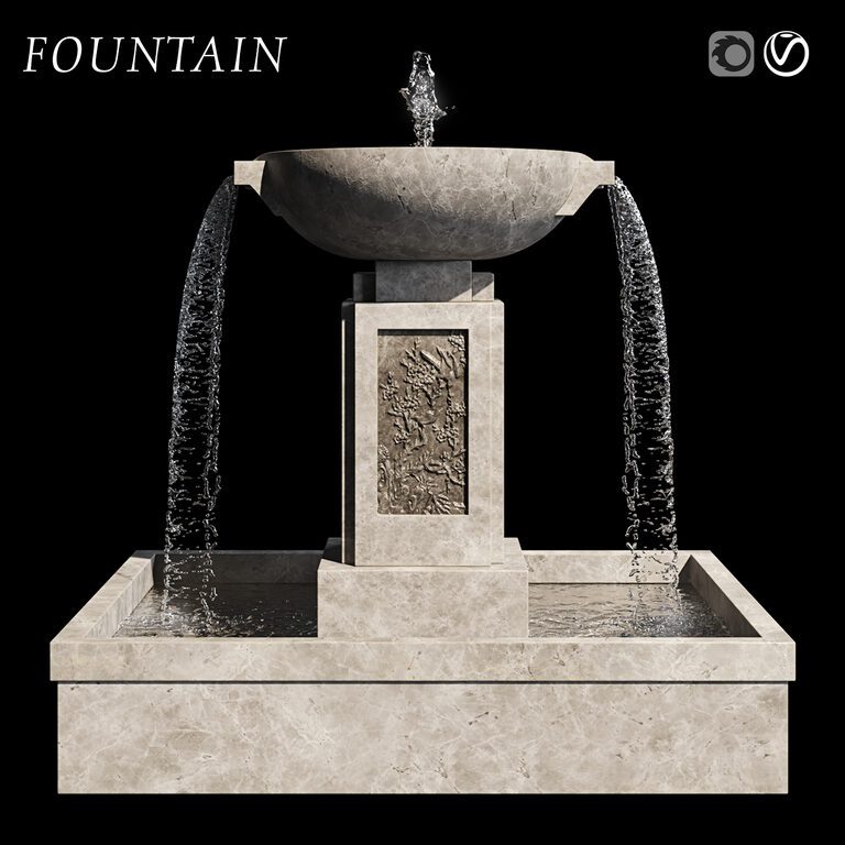 Fountain 18 (114789) 3D model - Download 3D model Fountain 18 (114789 ...