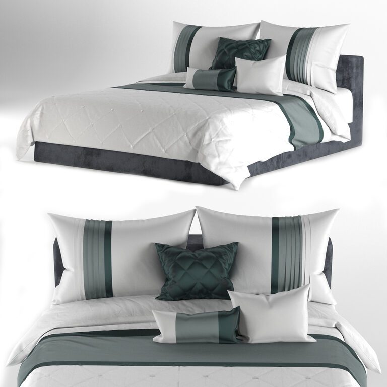 Alexa Bed (109506) 3D model - Download 3D model Alexa Bed (109506 ...