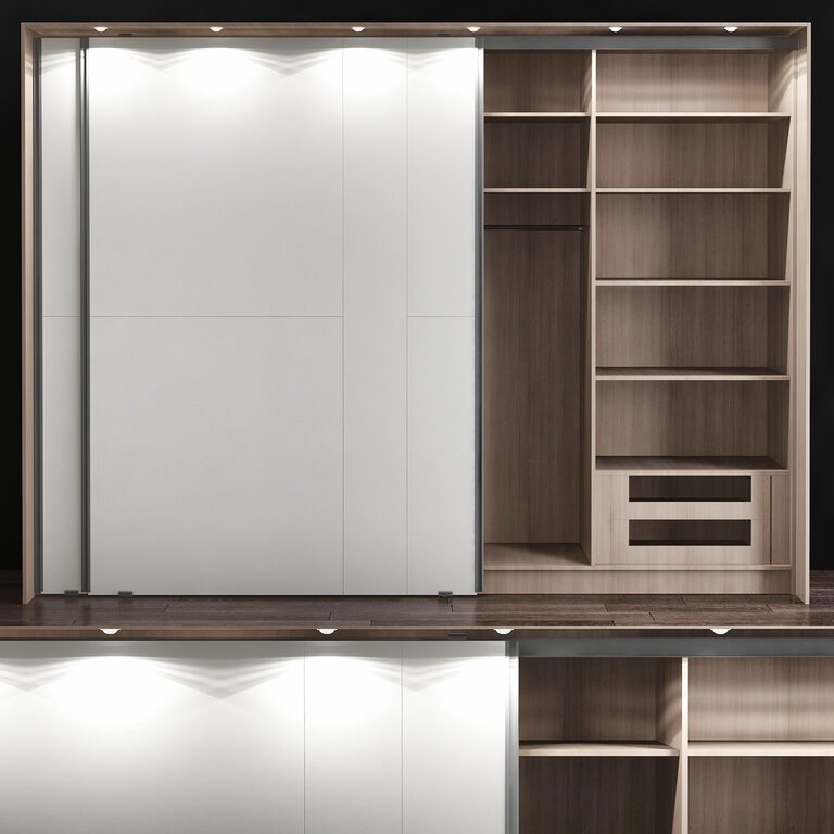 SLIDING WARDROBE №8 (113946) 3D model - Download 3D model SLIDING ...