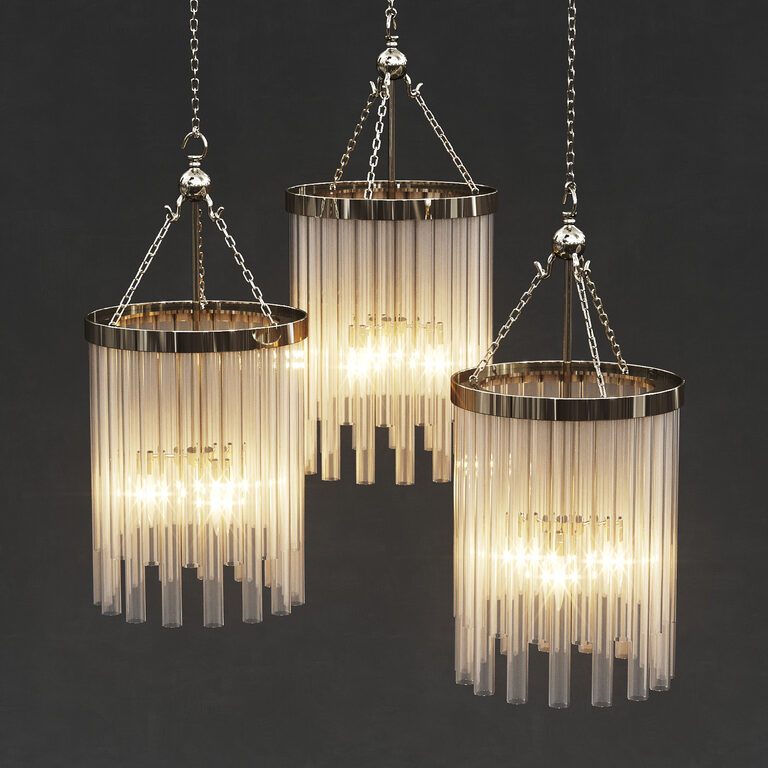 Phillips and wood The Clarendon 2 Pendant (112503) 3D model - Download ...