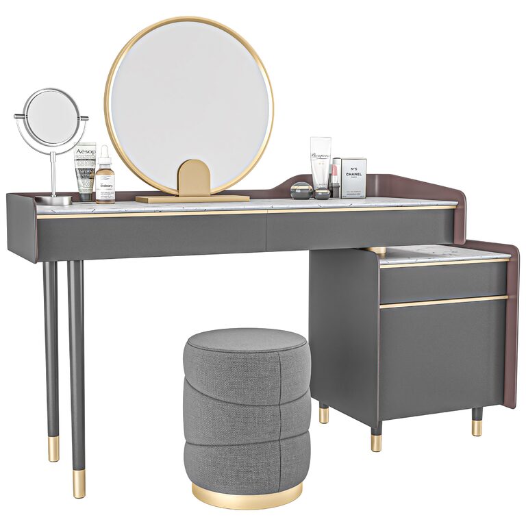 Dressing table # 03 (100868) 3D model - Download 3D model Dressing ...
