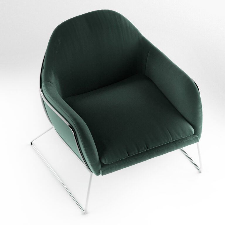Frame Armchair (100935) 3D model - Download 3D model Frame Armchair ...