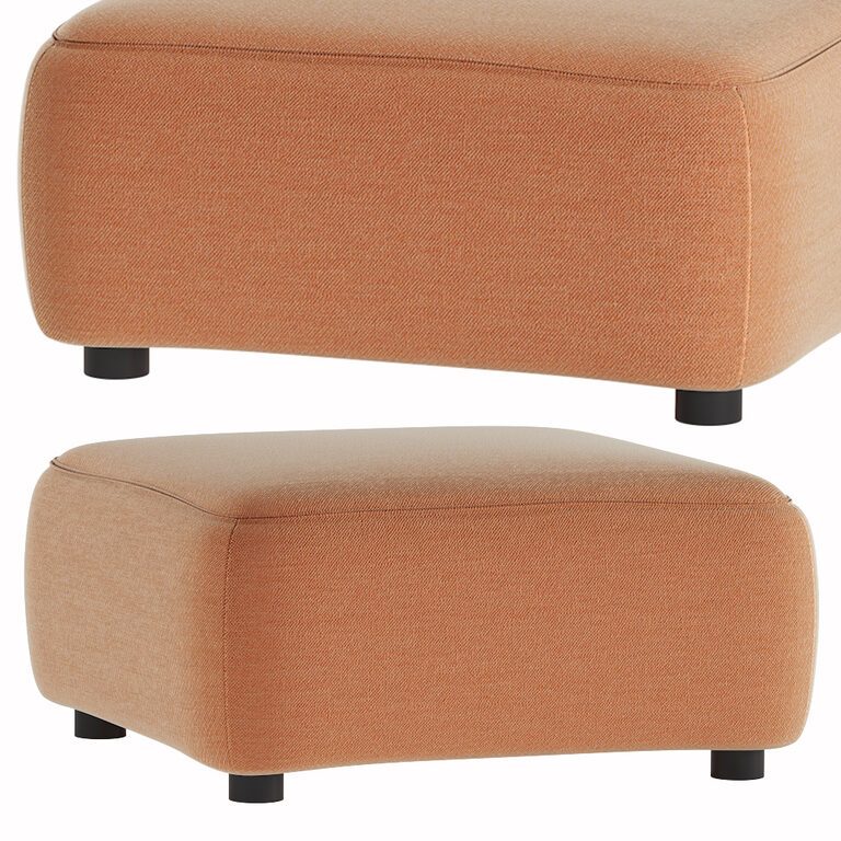 Andreu World DADO RS0311 pouf (101091) 3D model - Download 3D model ...