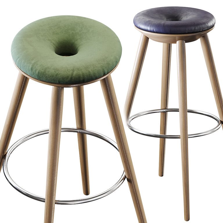 MADE Kitson Barstool (101111) 3D model - Download 3D model MADE Kitson ...
