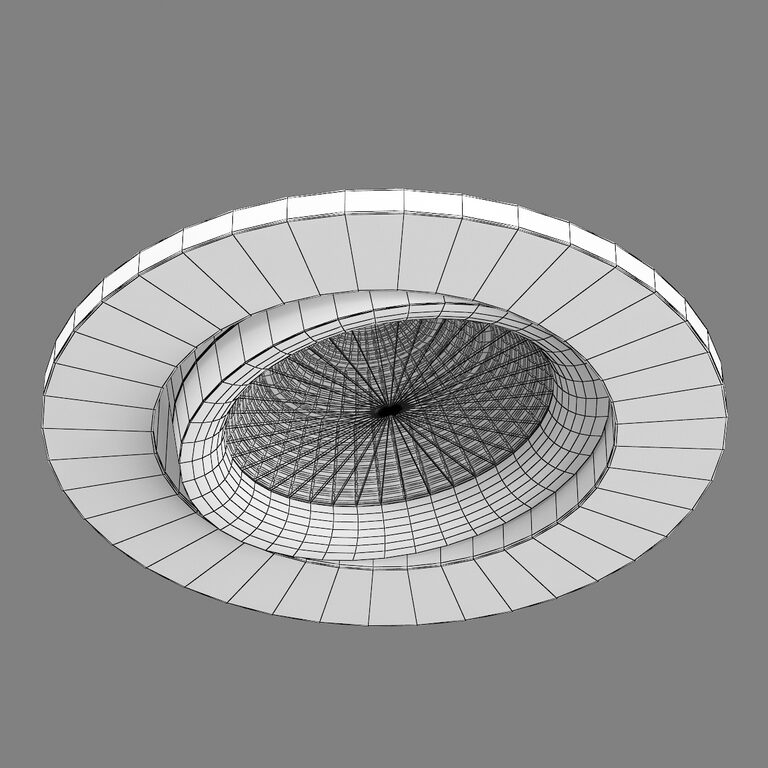 21243x Soffi 16 Lightstar recessed luminaire (101200) 3D model ...