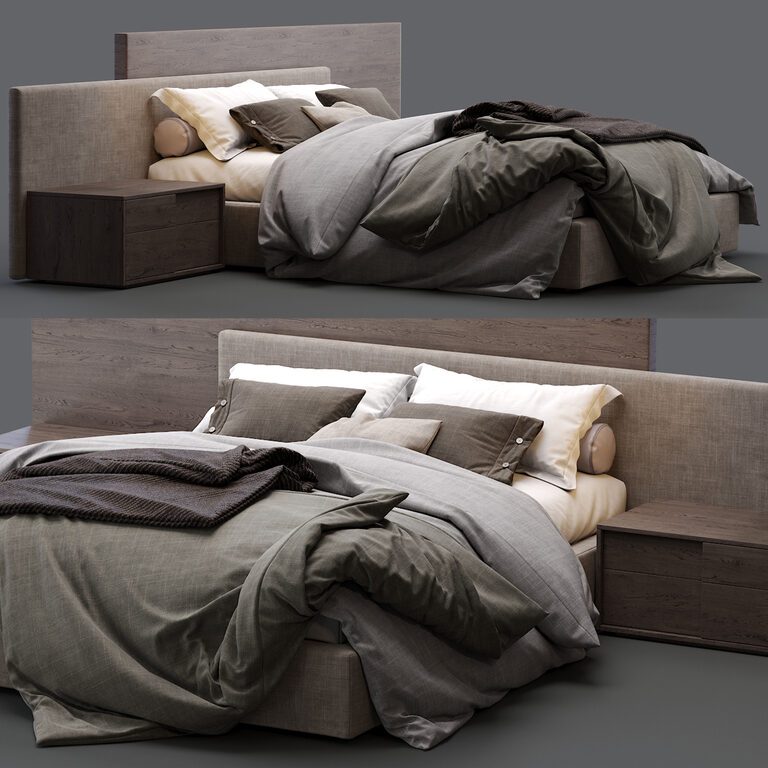 Jesse Bed Mylove (101503) 3D model - Download 3D model Jesse Bed Mylove ...