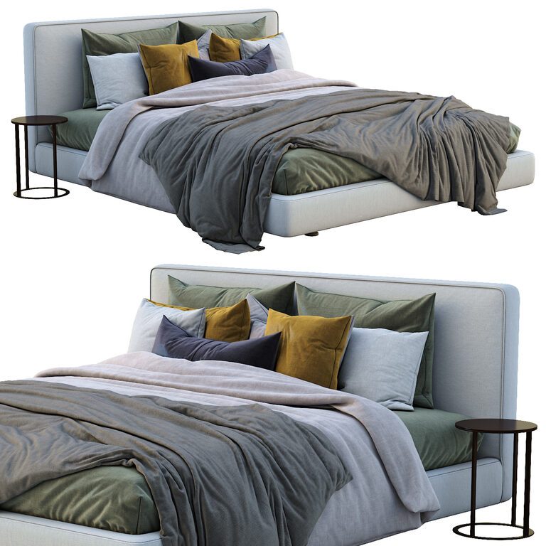 Bebitalia Richard Bed (101733) 3D model - Download 3D model Bebitalia ...