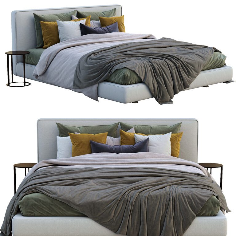 Bebitalia Richard Bed (101733) 3D model - Download 3D model Bebitalia ...