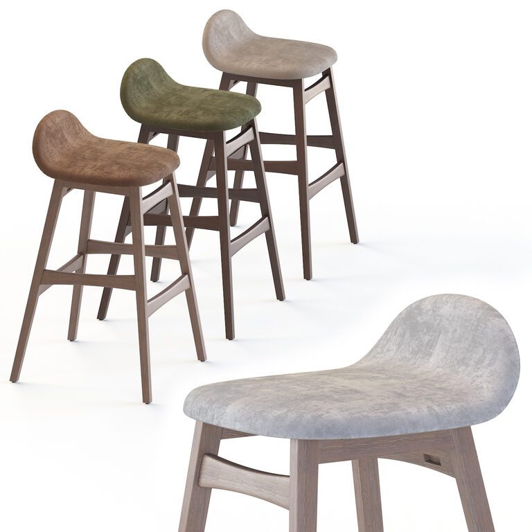 Duro 30" Bar Stool (101812) 3D model - Download 3D model Duro 30" Bar ...
