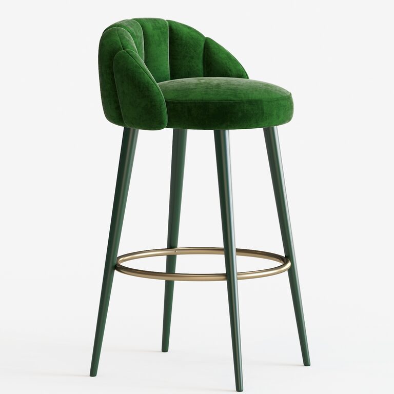 Munna Olympia Bar Stool (101821) 3D model - Download 3D model Munna ...