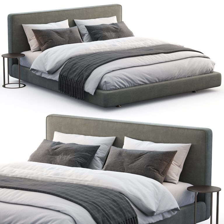 Bebitalia RICHARD Bed (101822) 3D model - Download 3D model Bebitalia ...