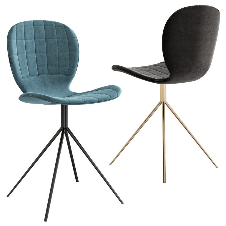 Zuiver OMG Stoel Chair (101953) 3D model - Download 3D model Zuiver OMG ...
