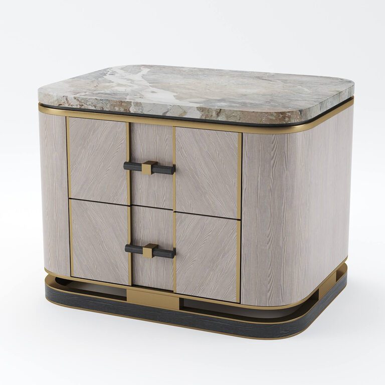 Ashi Bedside Table (102074) 3D model - Download 3D model Ashi Bedside ...