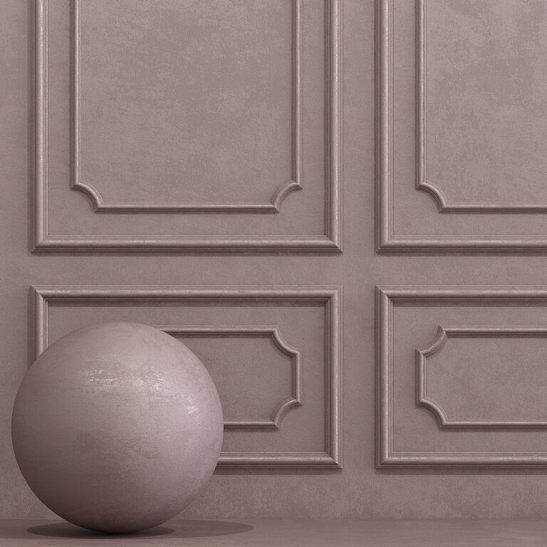 Decorative Plaster with Molding 13 (102491) 3D model - Download 3D ...