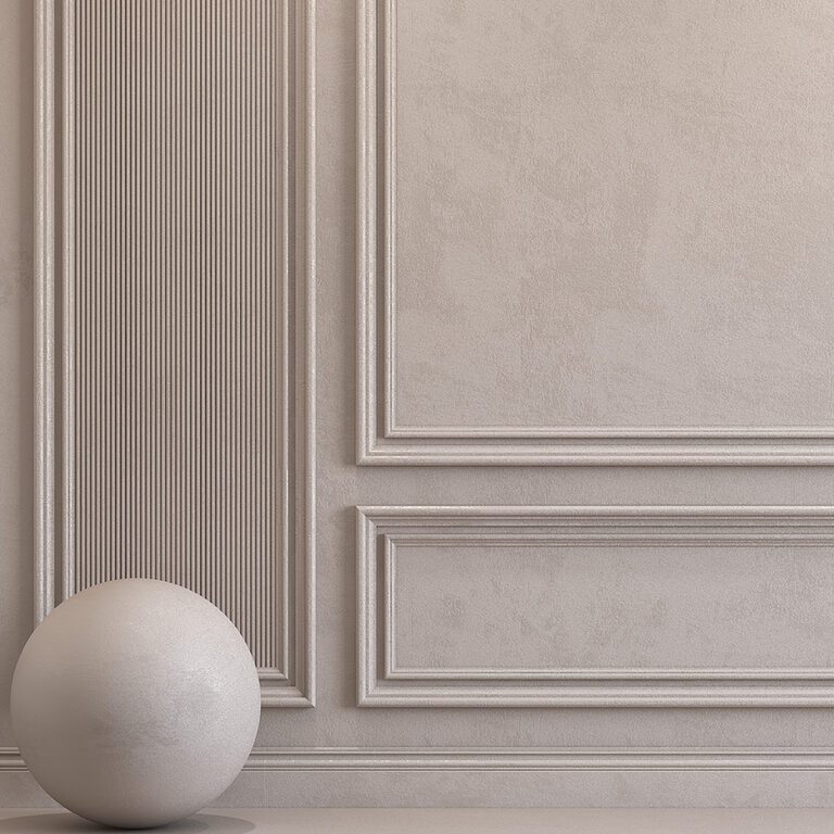 Decorative Plaster with Molding 42 (102604) 3D model - Download 3D ...
