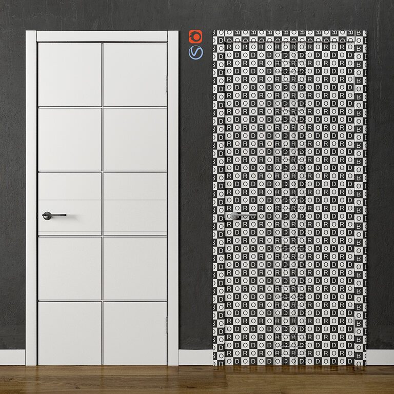 Next Academy Interior doors (103679) 3D model - Download 3D model Next ...