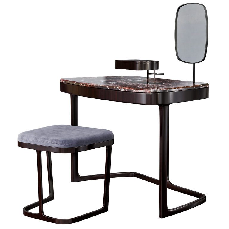 Maskara coiffeuse Porada Dressing Table (103733) 3D model - Download 3D ...