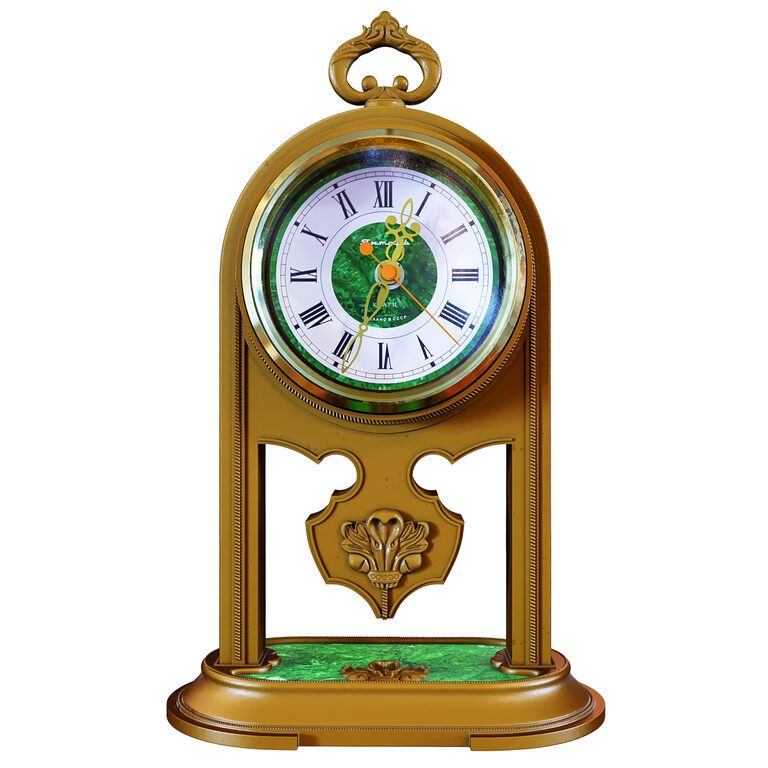 AMBER Table Clock (103824) 3D model - Download 3D model AMBER Table ...