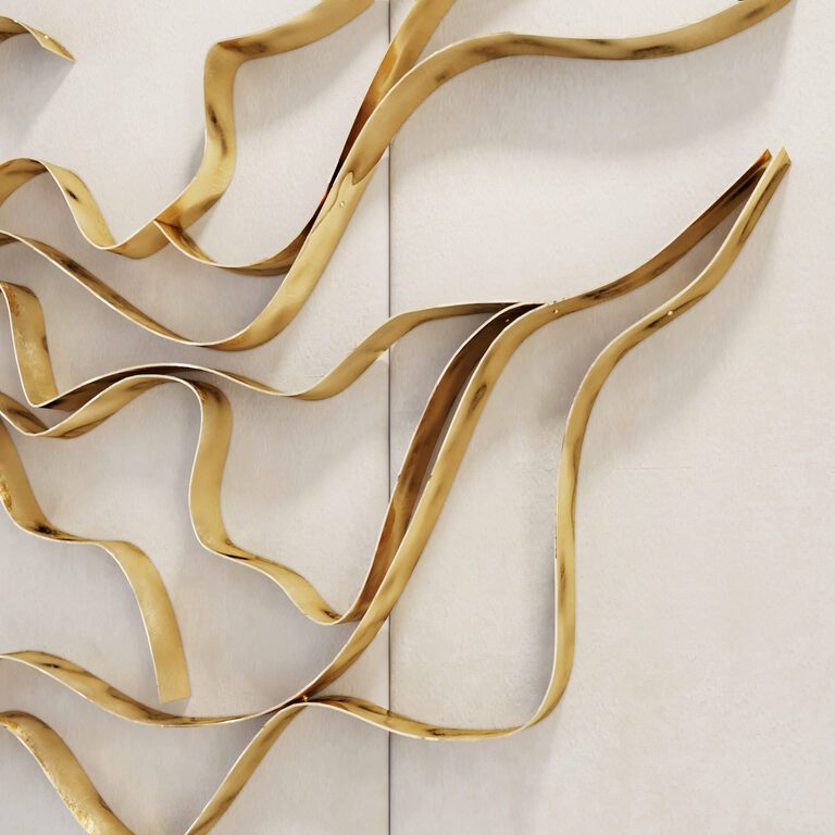 Waves Metal wall panel (104014) 3D model - Download 3D model Waves ...