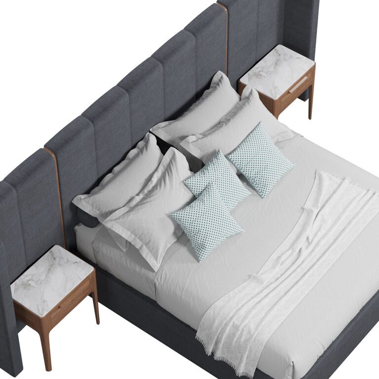 Apollo Porada Bed (105678) 3D model - Download 3D model Apollo Porada ...