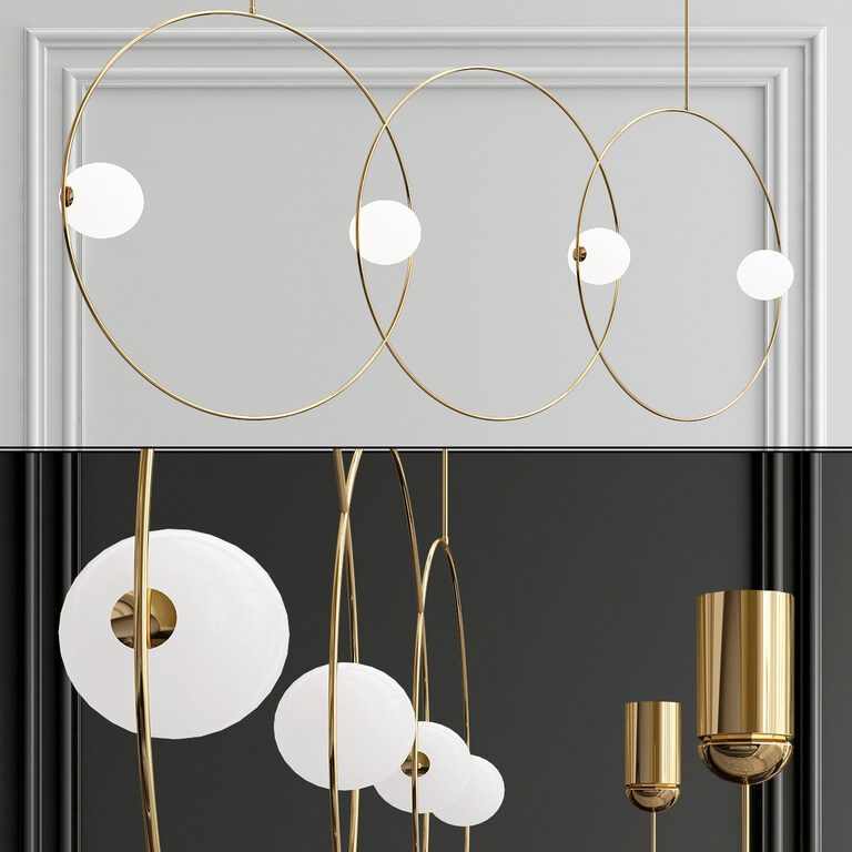 Miami pendant chandelier (106128) 3D model - Download 3D model Miami ...