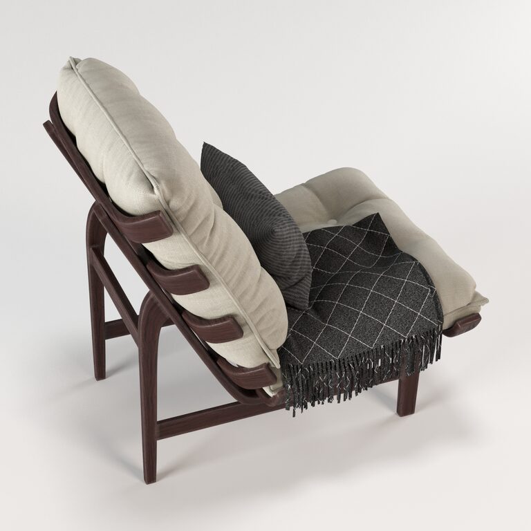 Moveis Pailar Lounge Armchair (106160) 3D model - Download 3D model ...