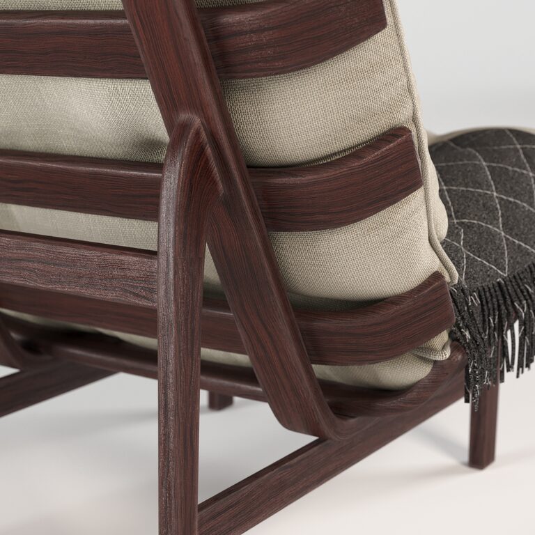 Moveis Pailar Lounge Armchair (106160) 3D model - Download 3D model ...