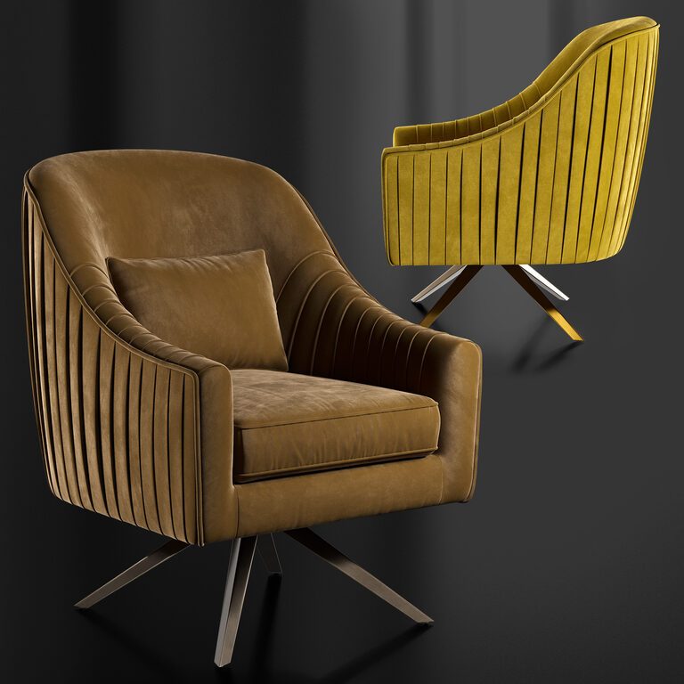 Premier Hendricks armchair (106252) 3D model - Download 3D model ...