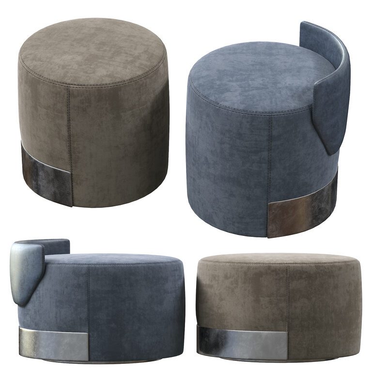 Gelly hege poufs (106640) 3D model - Download 3D model Gelly hege poufs ...