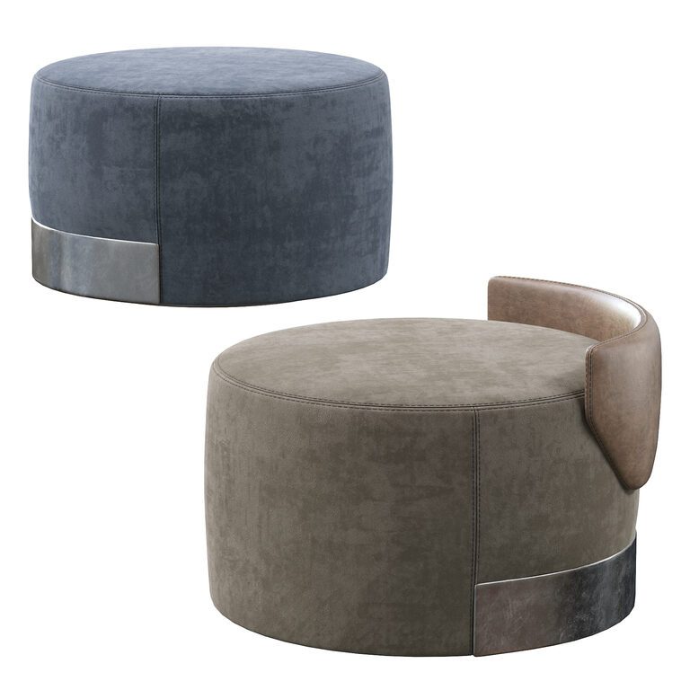 Gelly hege poufs (106640) 3D model - Download 3D model Gelly hege poufs ...