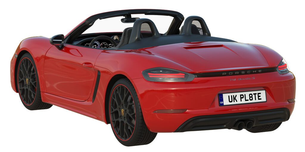 Porsche Boxster (107190) 3D model - Download 3D model Porsche Boxster ...