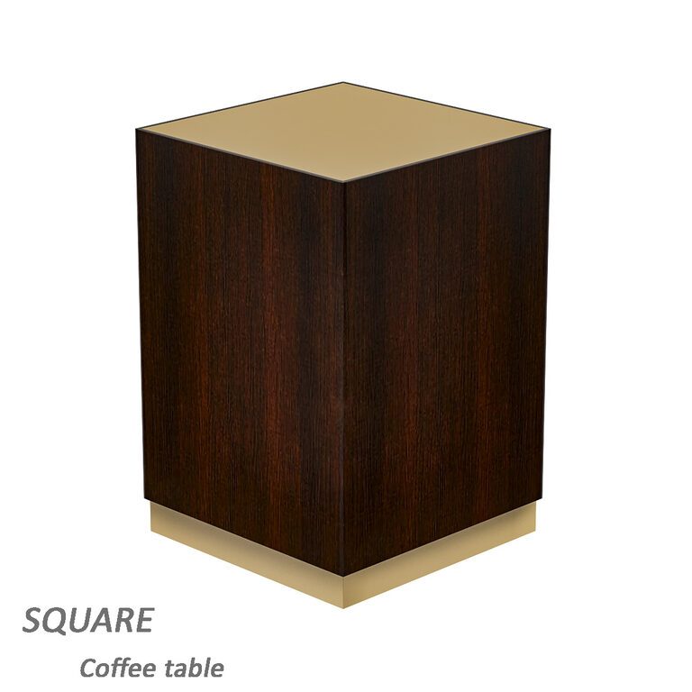 Upper Class Square Coffee Table by Tribute (108202) 3D model - Download ...
